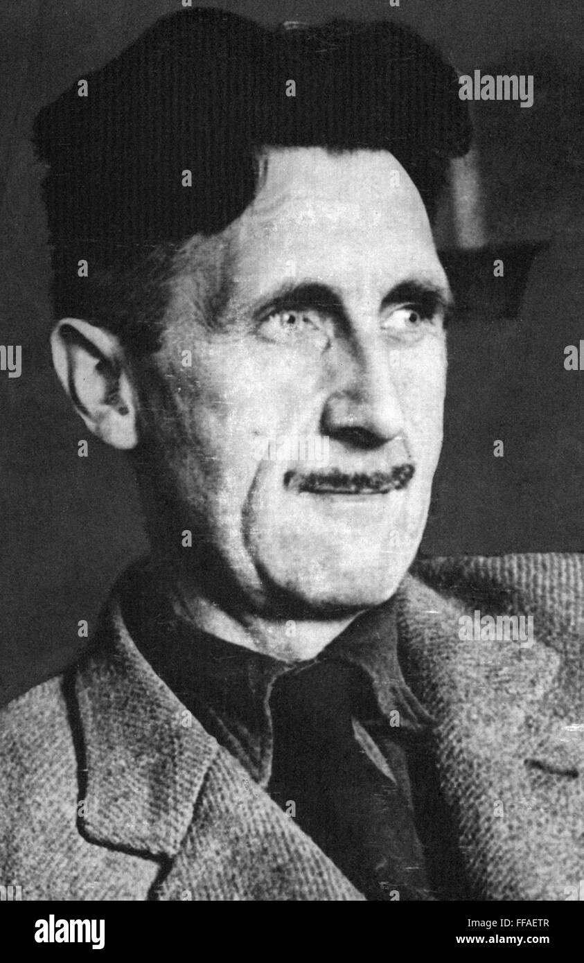 GEORGE ORWELL (1903-1950). /nPseudonym of Eric Blair, English novelist ...