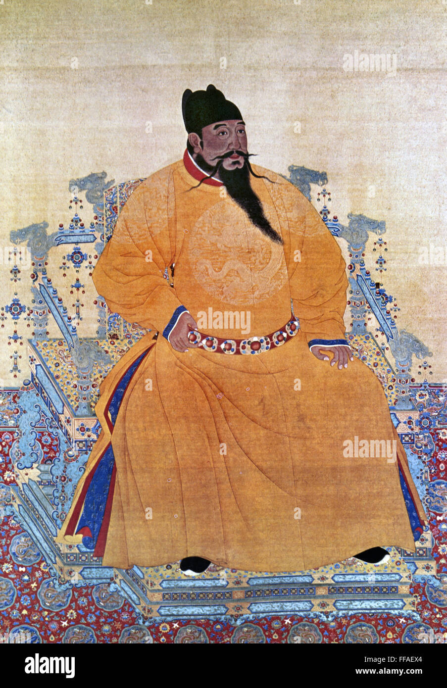 YUNG-LO (1360-1424). /nEmperor of China, 1402-24. Ming Dynasty Stock ...