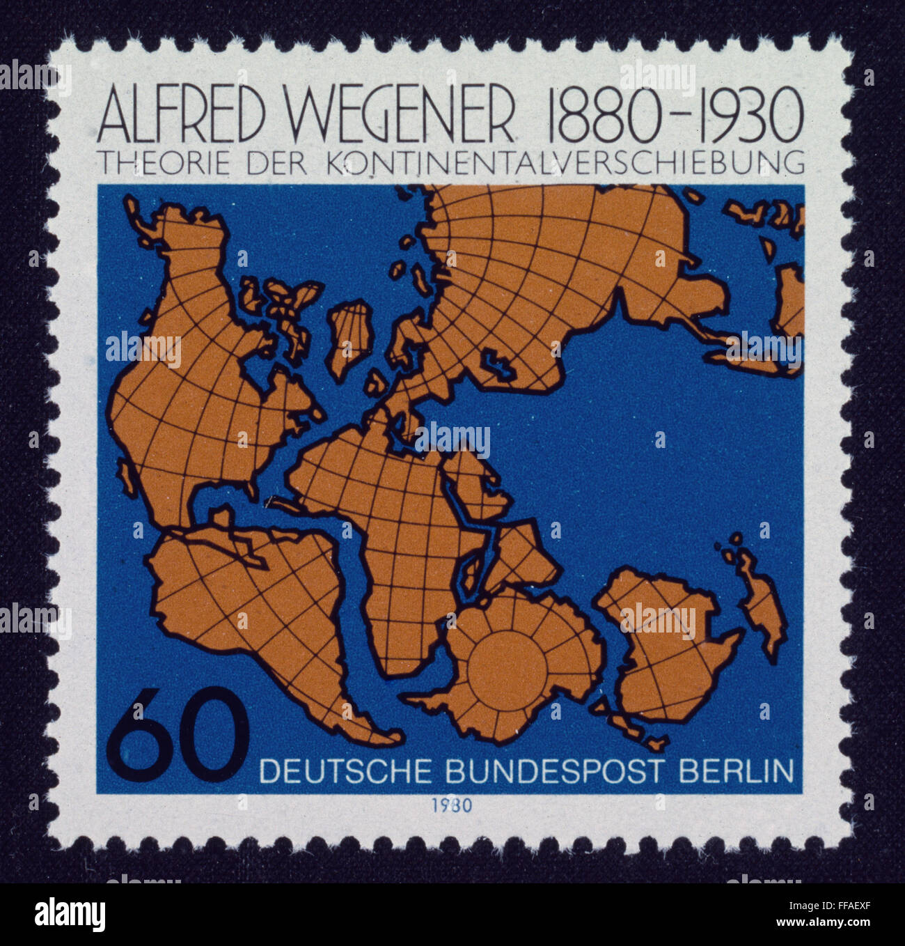 ALFRED WEGENER (1880-1930). /nGerman geophysicist and meteorologist ...