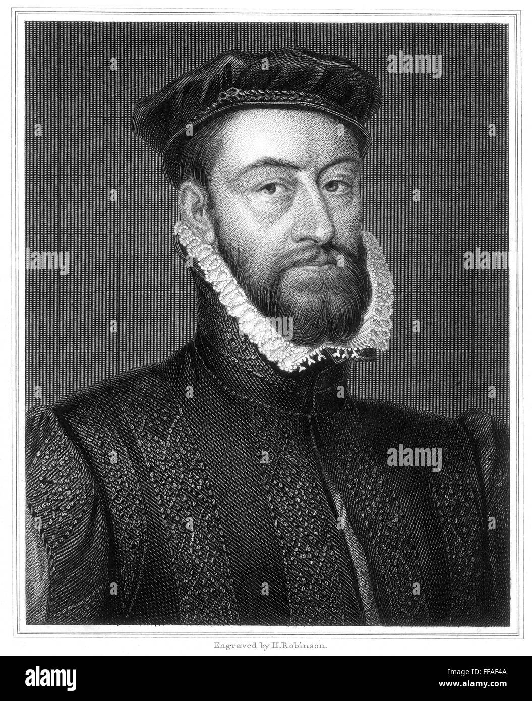 JAMES STUART (1531?-1570). /nEarl of Murray. Half brother of Mary ...