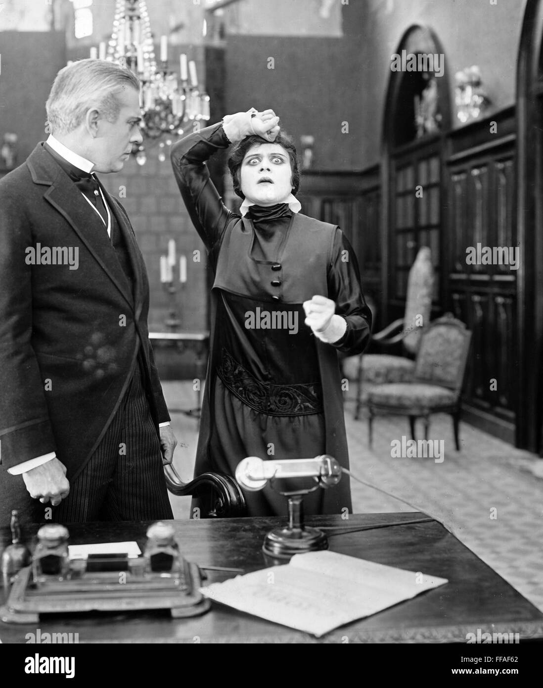 THEDA BARA (1885-1955). /nNΘe Theodosia Goodman. American actress. In a ...