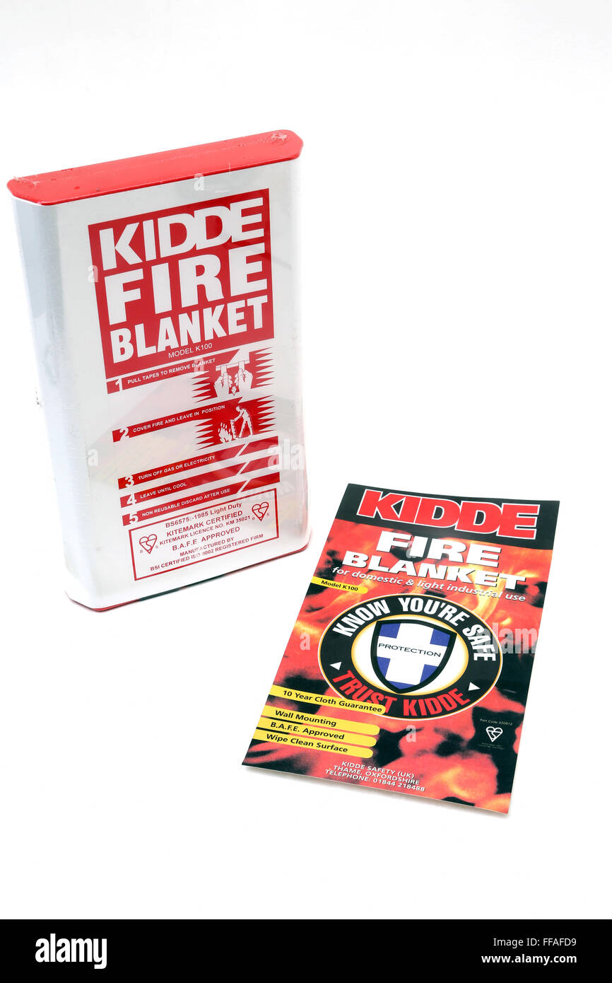 Kidde Fire Blanket Stock Photo - Alamy