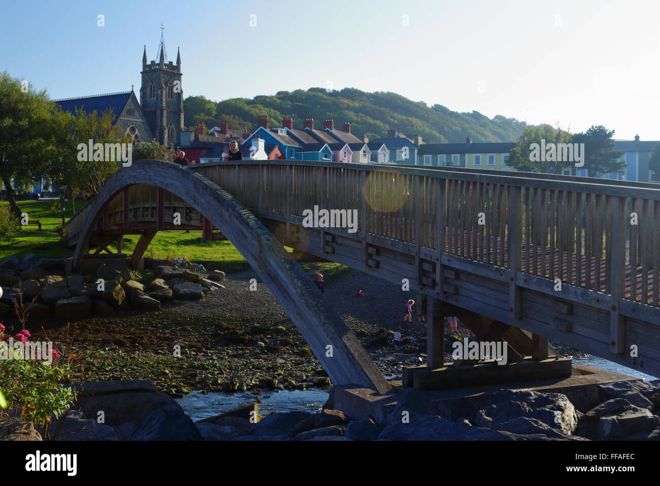 Aberaeron, Ceredigion, Wales Stock Photo - Alamy