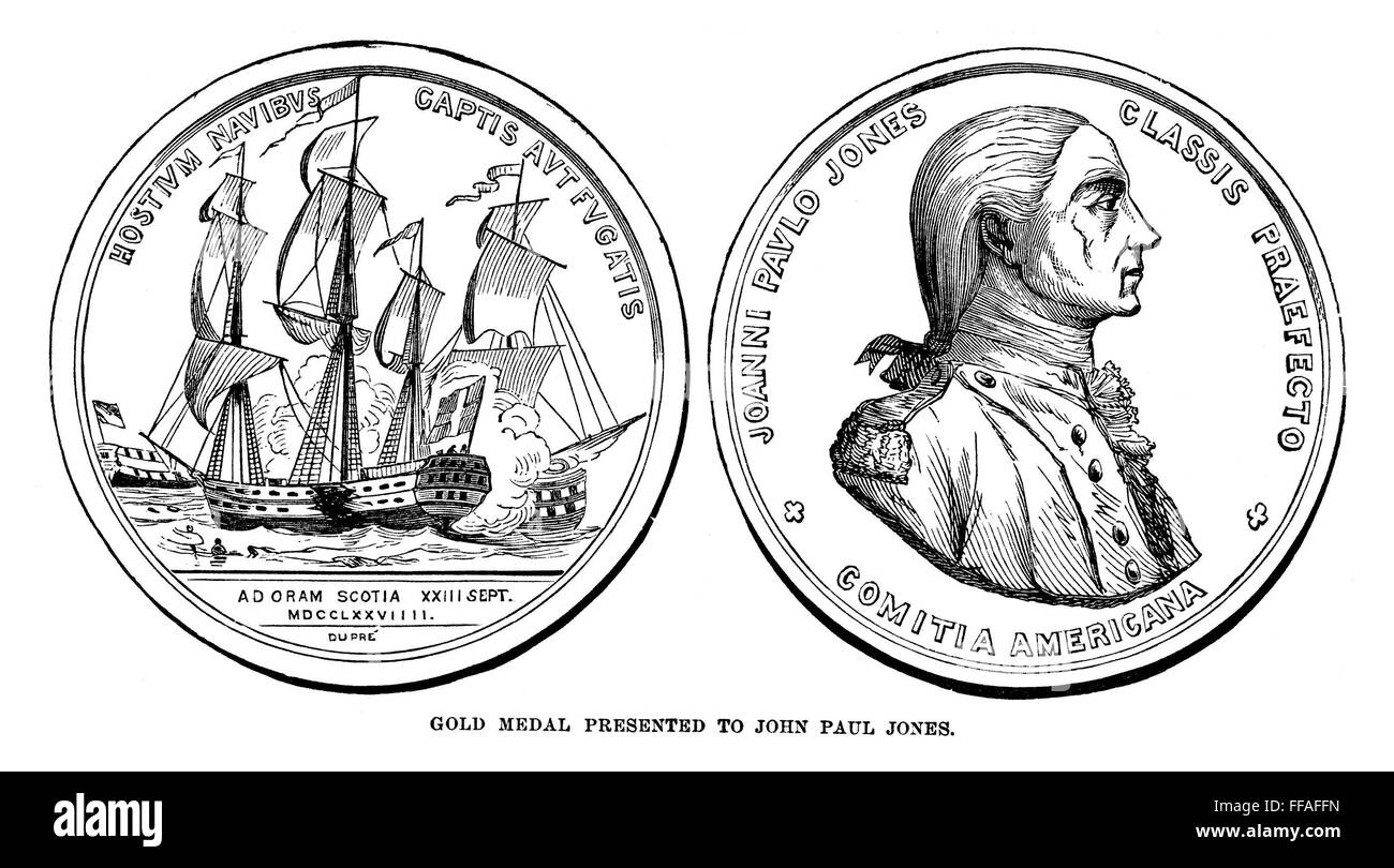 JOHN PAUL JONES (1747-1792). /nAmerican (Scottish-born) naval commander ...