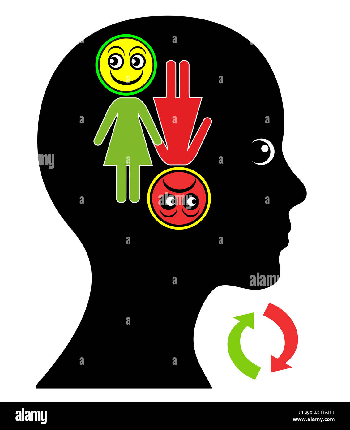 Bipolar mood swings hi-res stock photography and images - Alamy