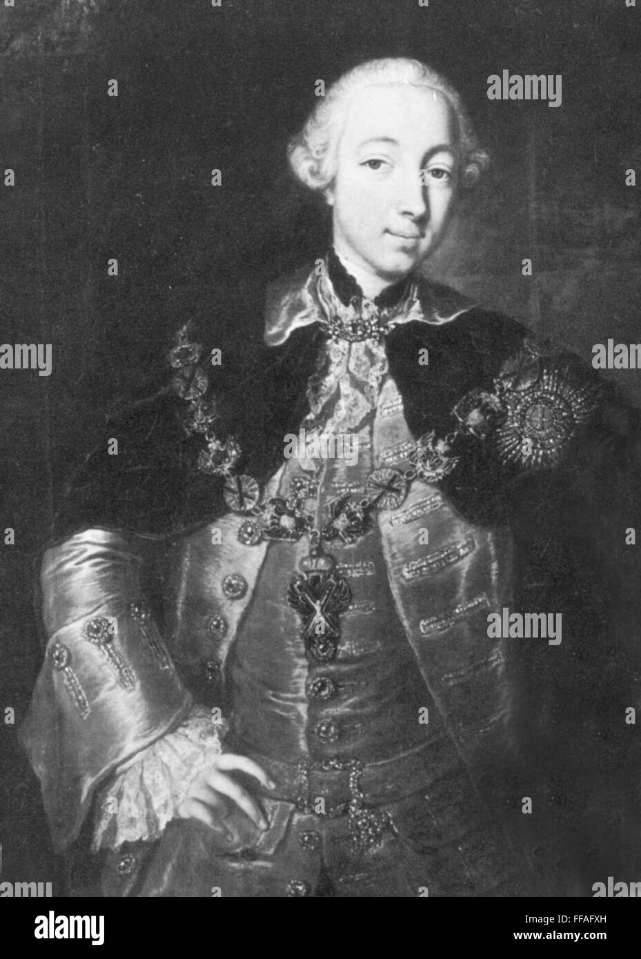 PETER III (1728-1762). /nCzar of Russia, 1762. When Grand Duke: detail ...