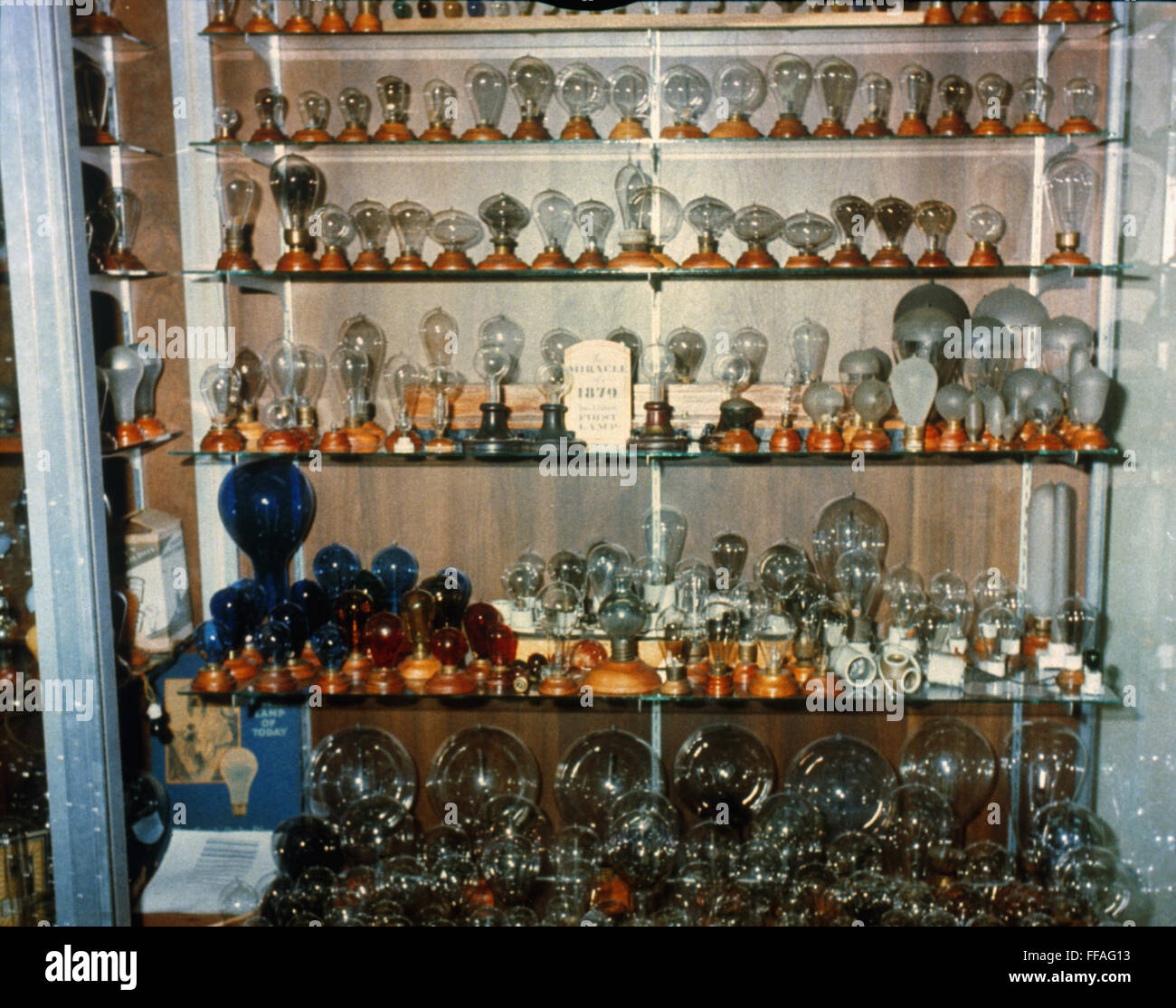 EDISON MUSEUM. /nLightbulb display. Fort Myers, Florida Stock Photo - Alamy