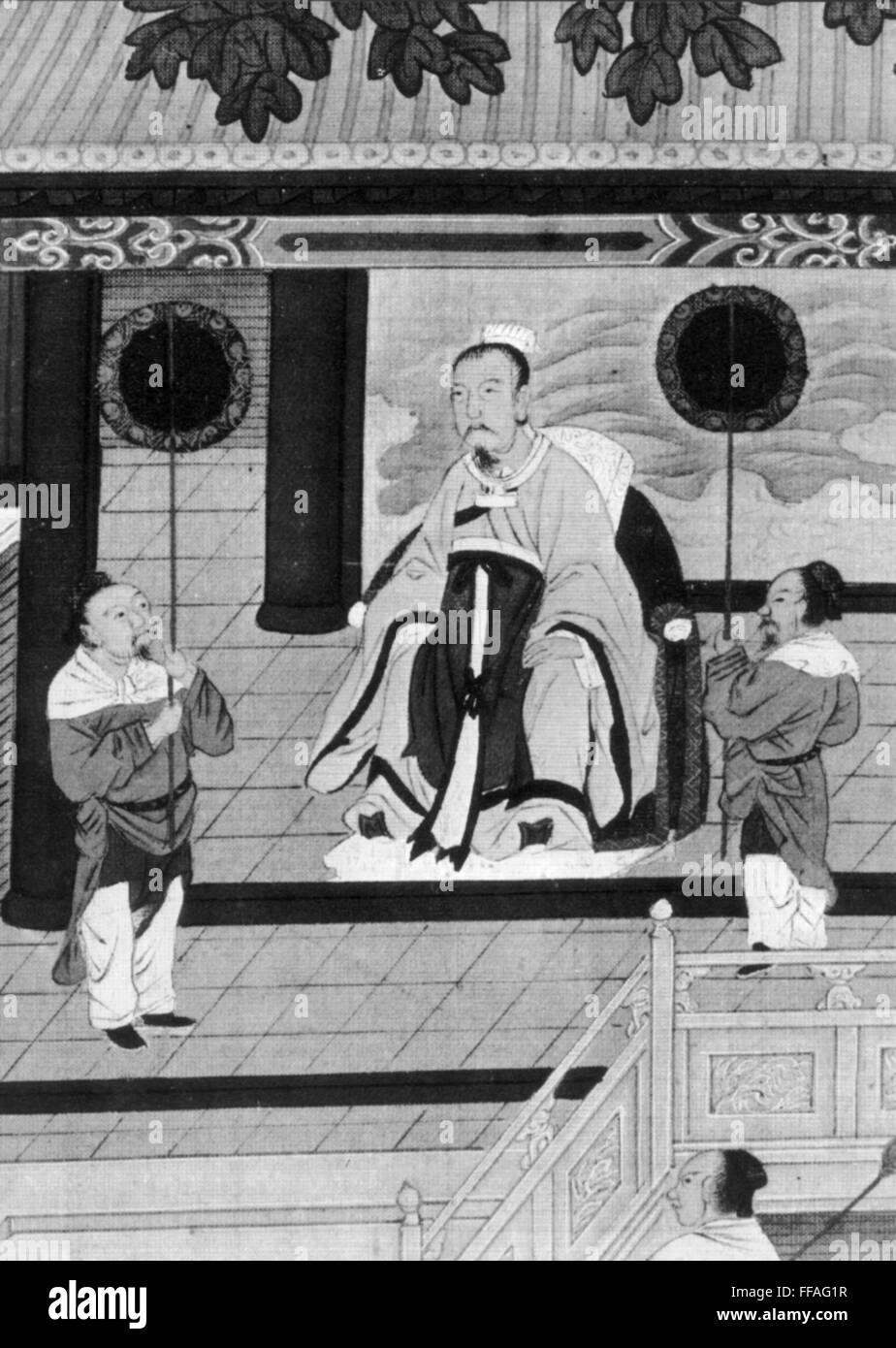 EMPEROR WU OF HAN /n(156-87 B.C.). Personal name Liu Che and ...