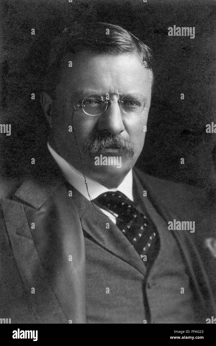 THEODORE ROOSEVELT /n(1858-1919). 26th President of the United States ...