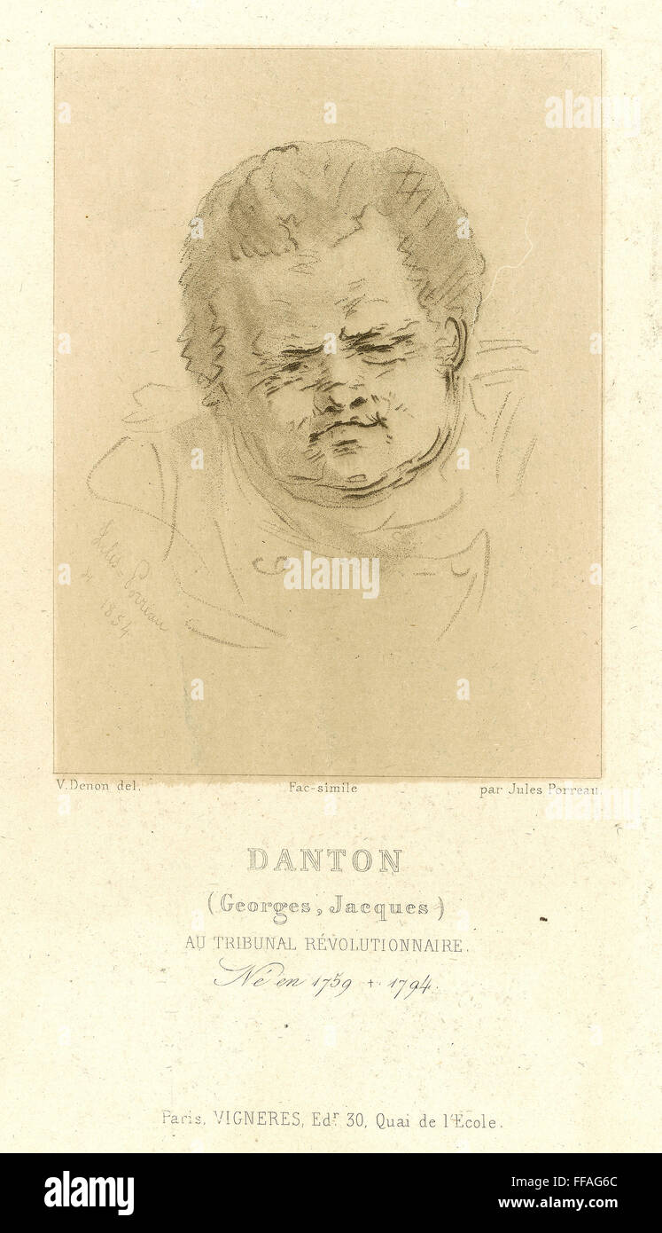 GEORGES DANTON (1759-1794). /nGeorges Jacques Danton. French ...