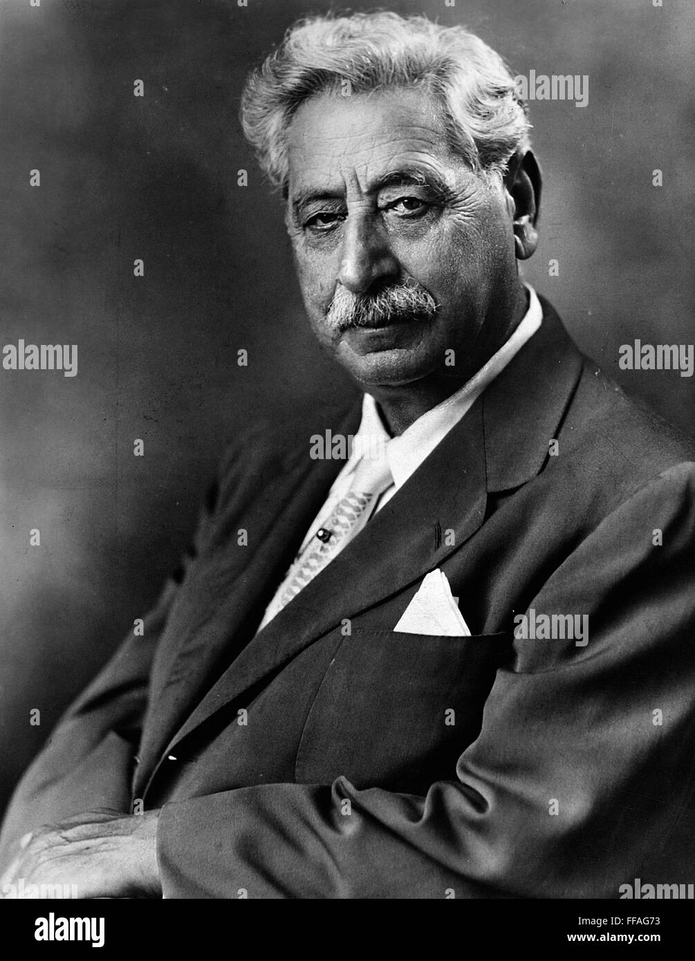 SHOLEM ASCH (1880-1957). /nPolish novelist and playwright. Photographed ...
