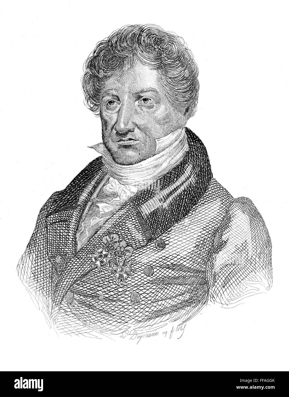 BARON GEORGES CUVIER /n(1769-1832). French naturalist and zoologist ...