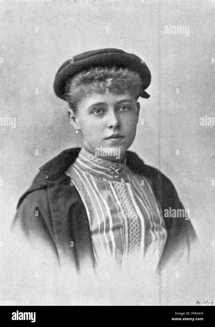 MARIE, QUEEN OF ROMANIA /n(1875-1938). Marie Alexandra Victoria. Queen ...