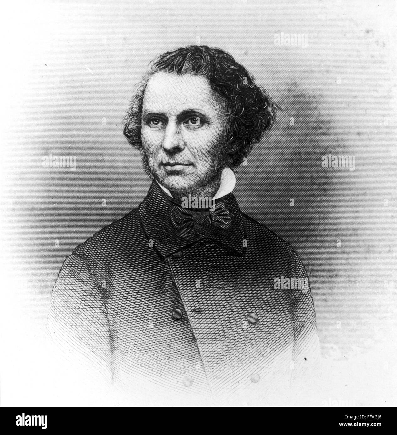 NEAL DOW (1804-1897). /nAmerican temperance advocate. Steel engraving ...