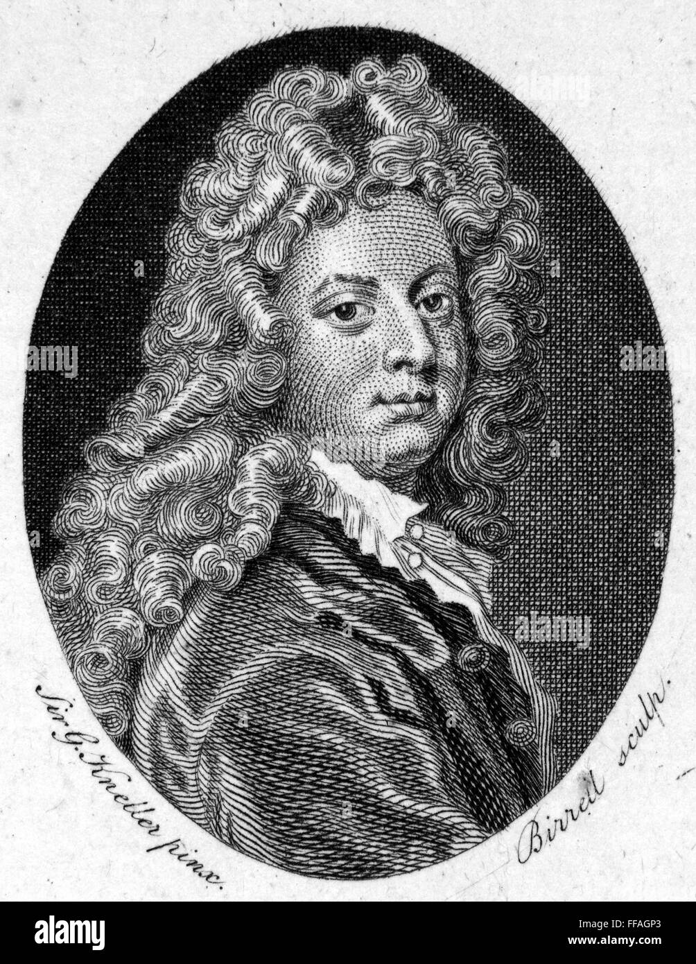 WILLIAM CONGREVE /n(1670-1729). English dramatist. Line engraving ...