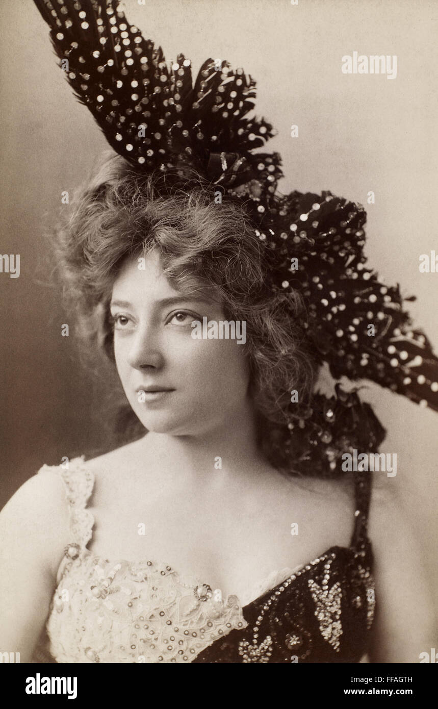 ANNA HELD (1865?-1918). /nAmerican (Polish-born) entertainer. Original ...