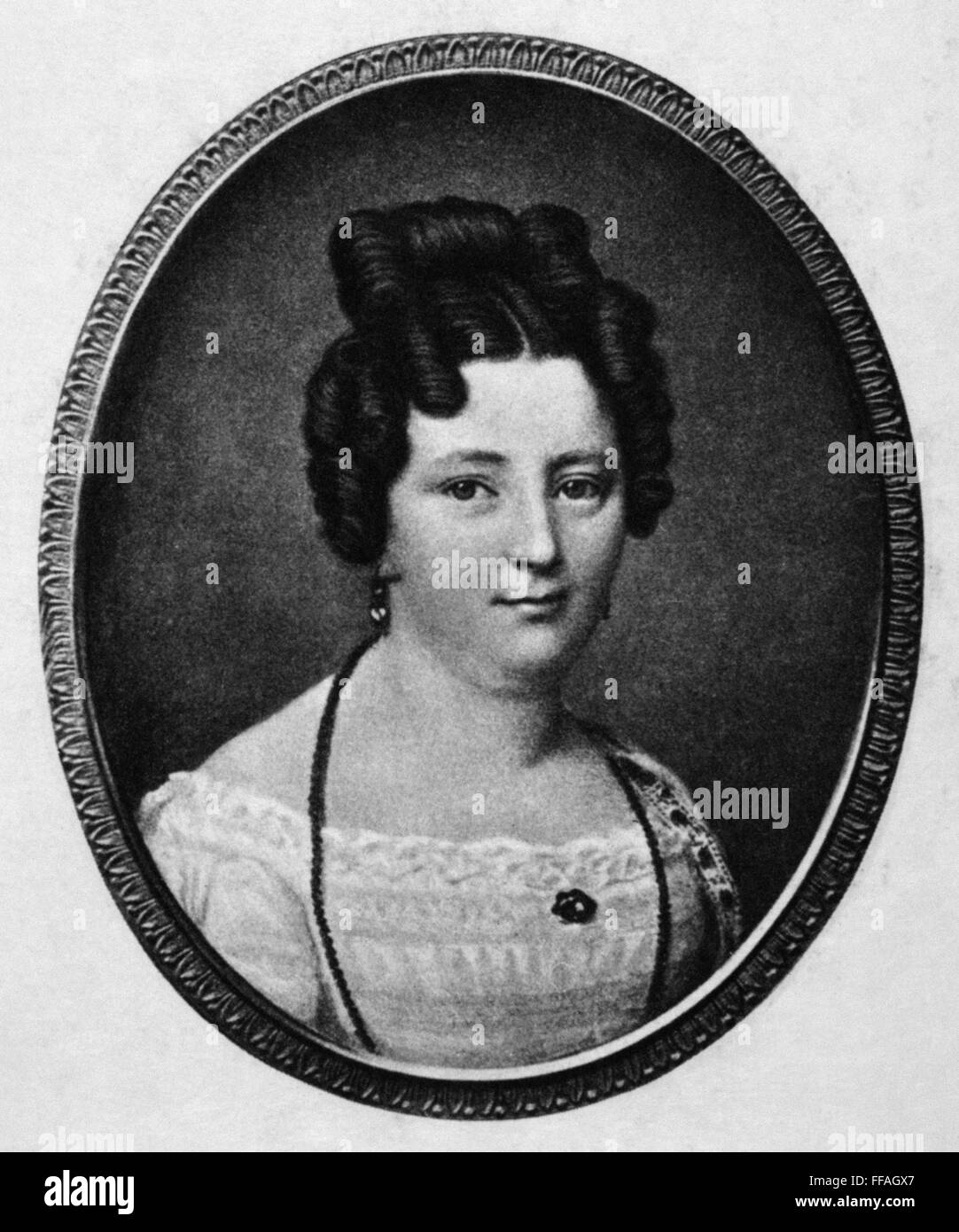 AMALIE HEINE (1798 - ?). /nCousin of the German poet and critic ...