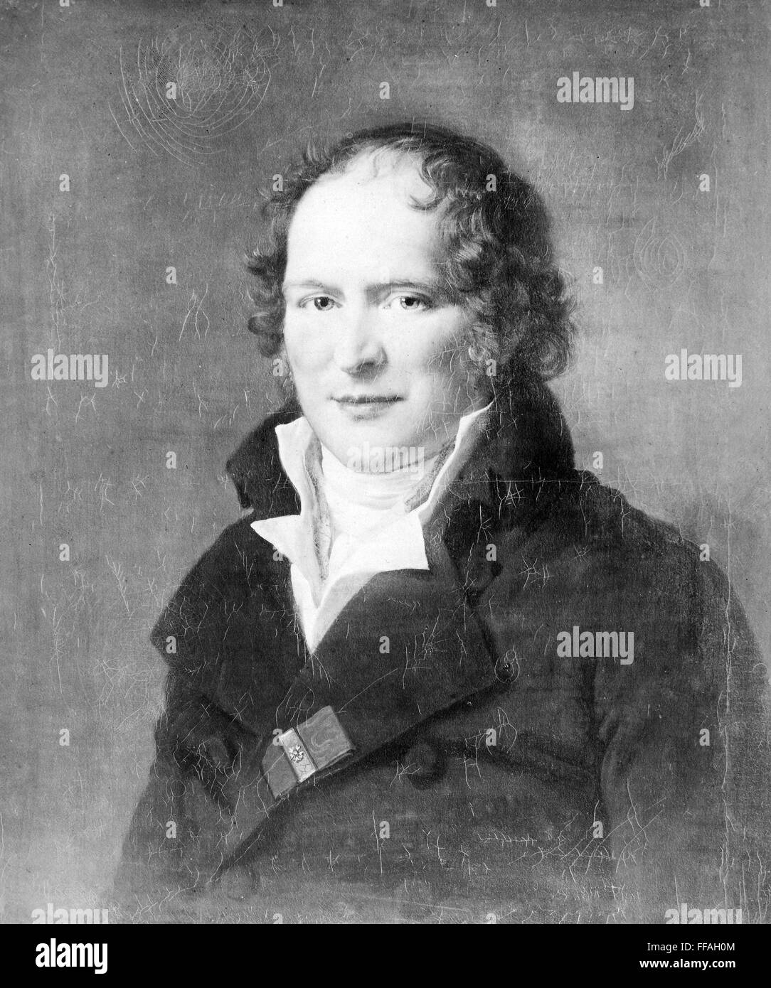 ANTOINE de FOURCROY /n(1755-1809). French chemist. Oil painting by ...