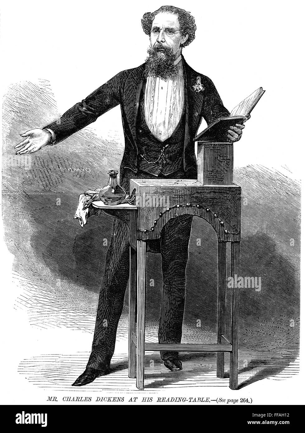 CHARLES DICKENS (1812-1870). /nEnglish novelist. 'Mr. Charles Dickens ...