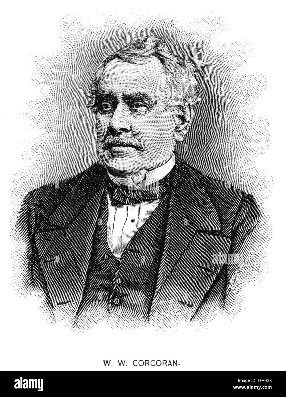 WILLIAM WILSON CORCORAN /n(1798-1888). American financier and ...