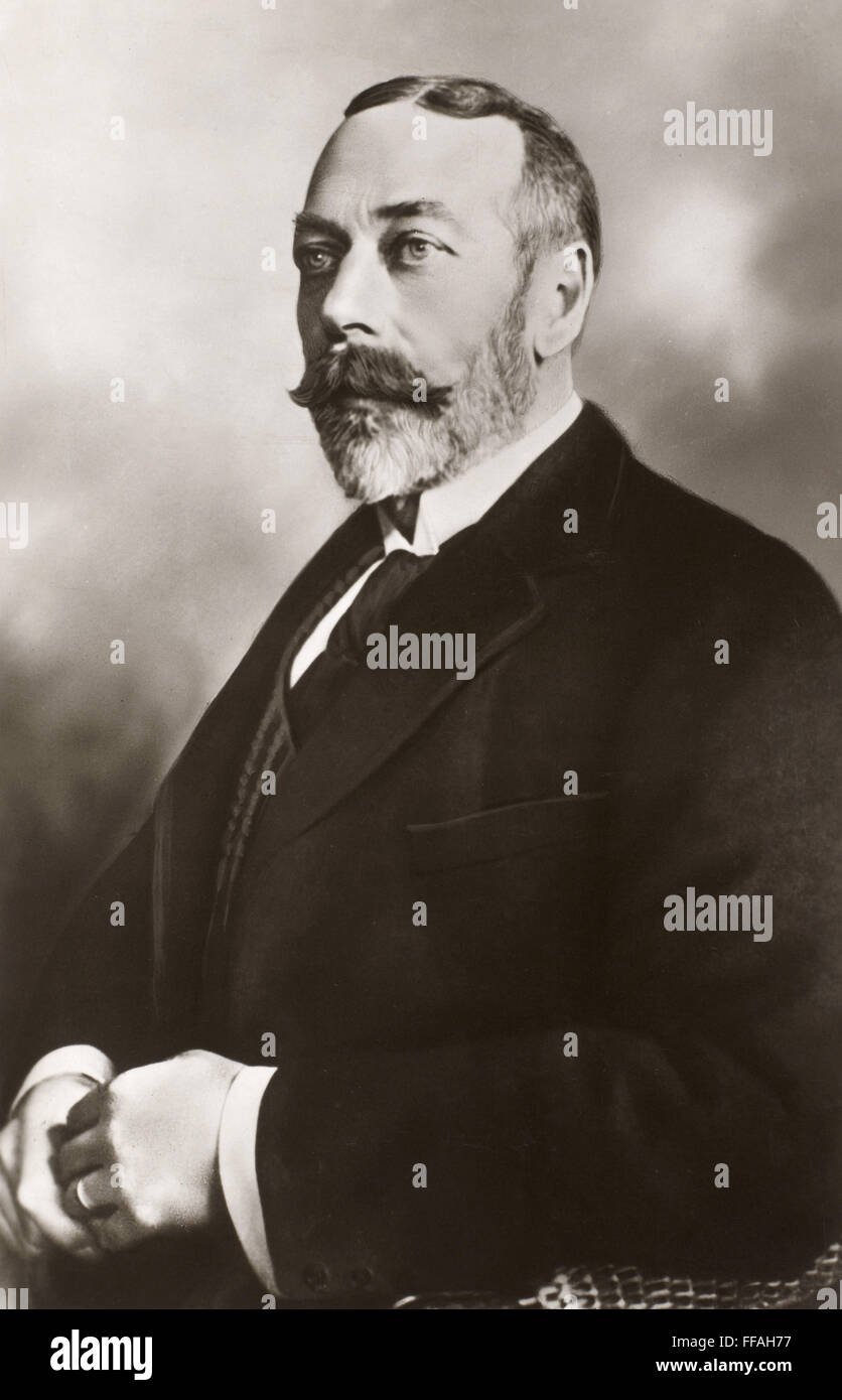GEORGE V (1865-1936). /nKing of Great Britain 1910-1936 Stock Photo - Alamy