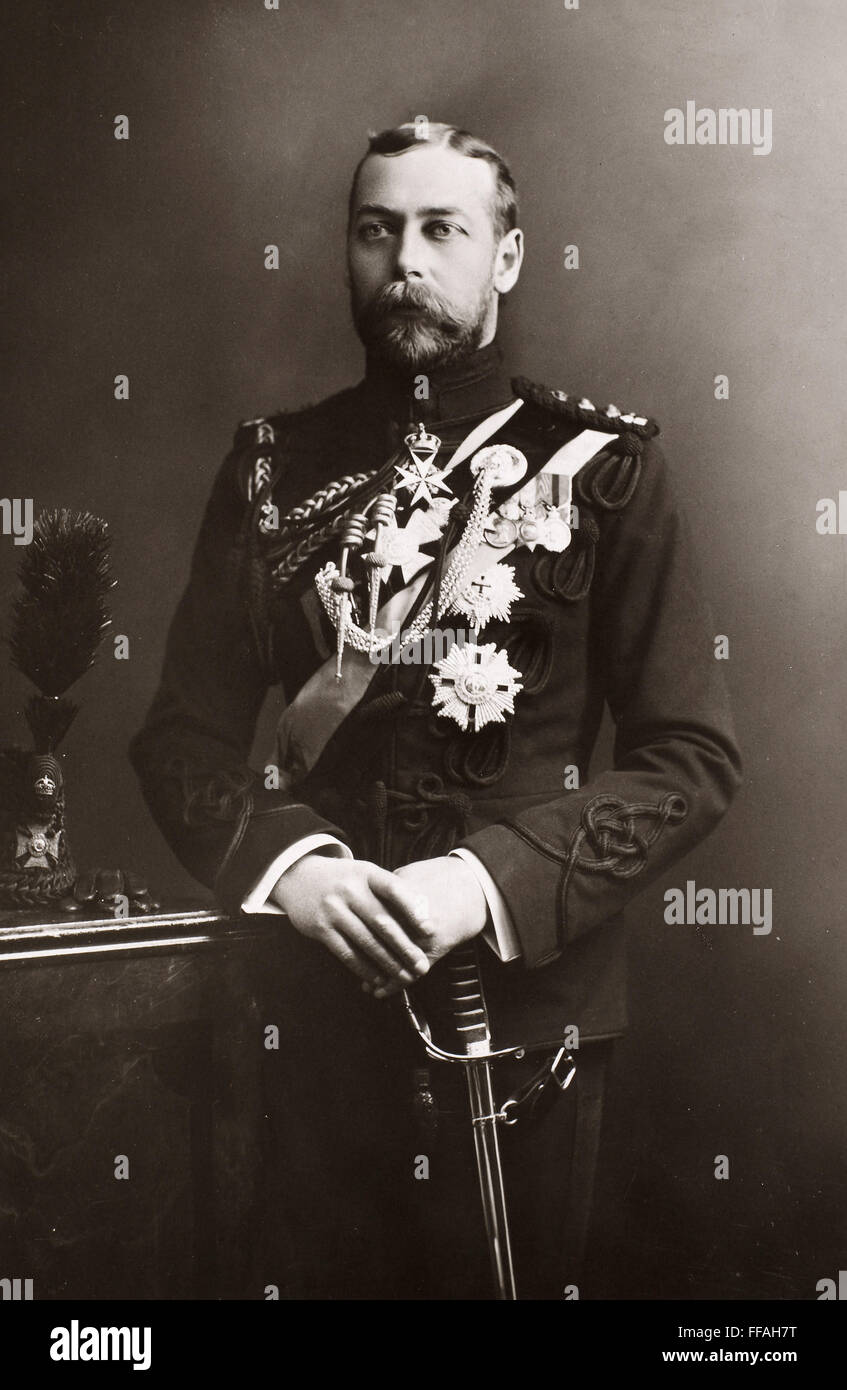 GEORGE V (1865-1936). /nKing of Great Britain 1910-1936 Stock Photo - Alamy