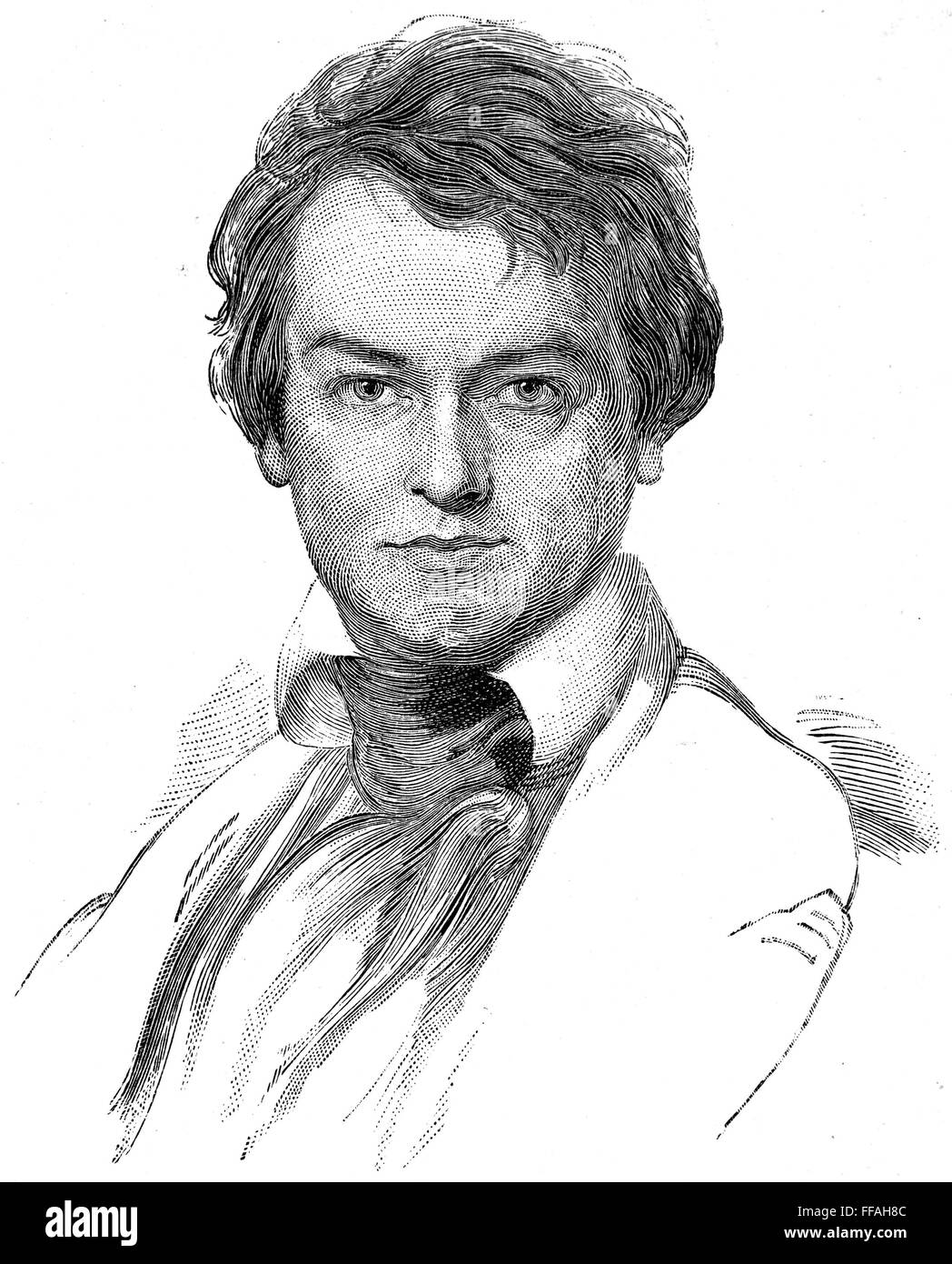 EDWIN FORREST (1806-1872). /nAmerican actor. Line engraving after a ...