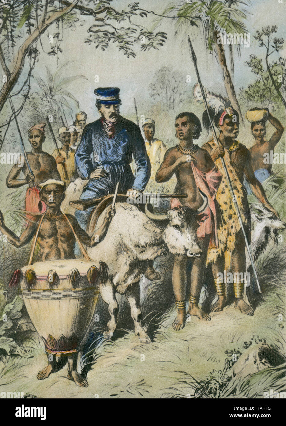 DAVID LIVINGSTONE (1813-1873). /nScottish missionary and explorer ...