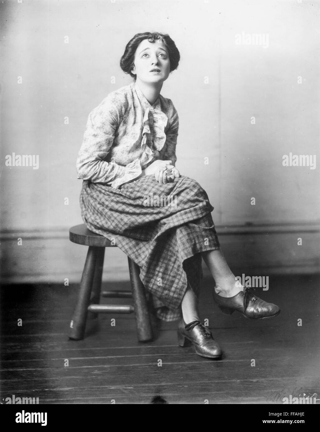 CELIA ADLER (1891-1979). /nAmerican actress; daughter of Jacob Adler ...