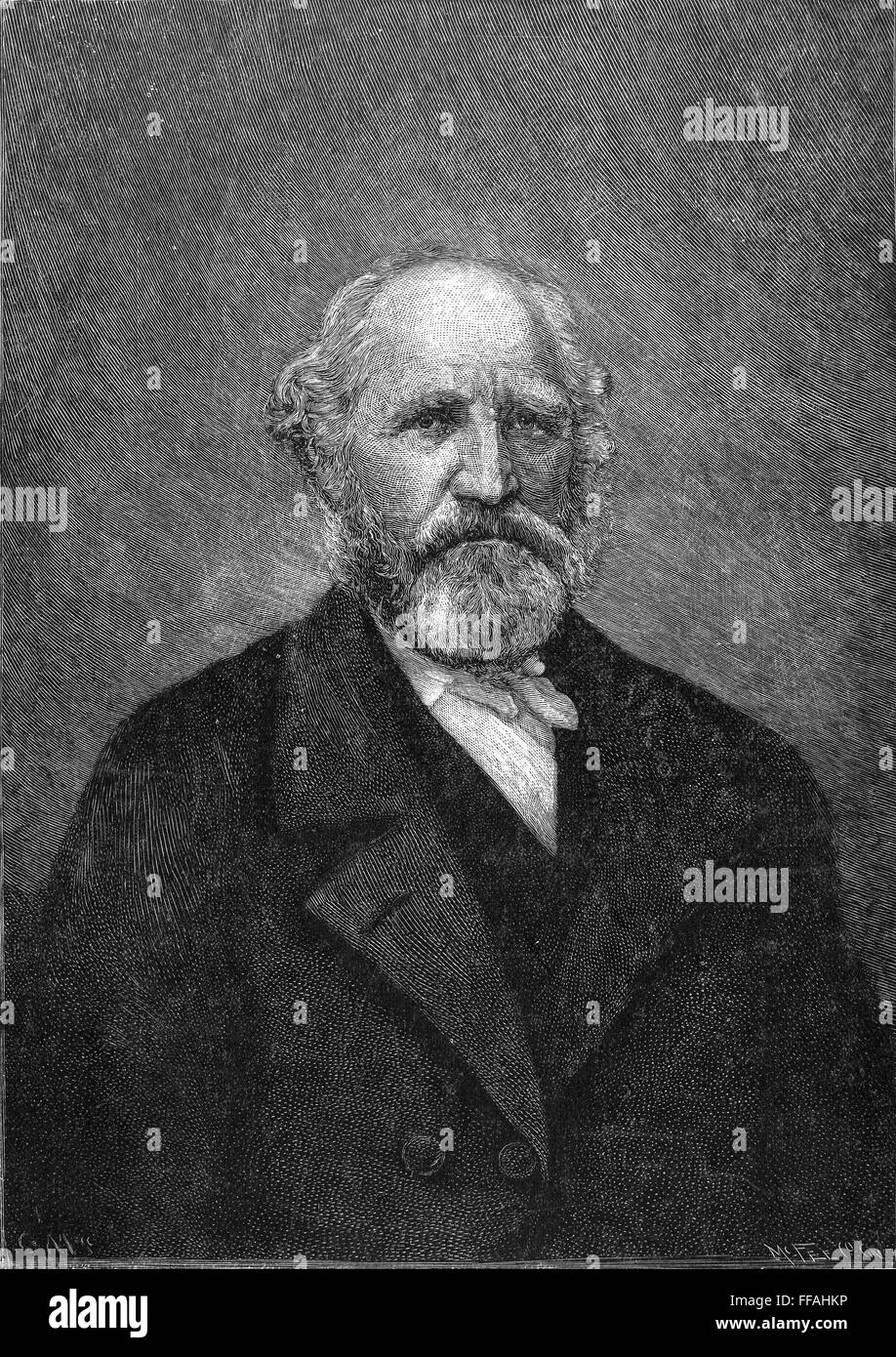 SAM HOUSTON (1793-1863). /nAmerican soldier and political leader. Wood ...