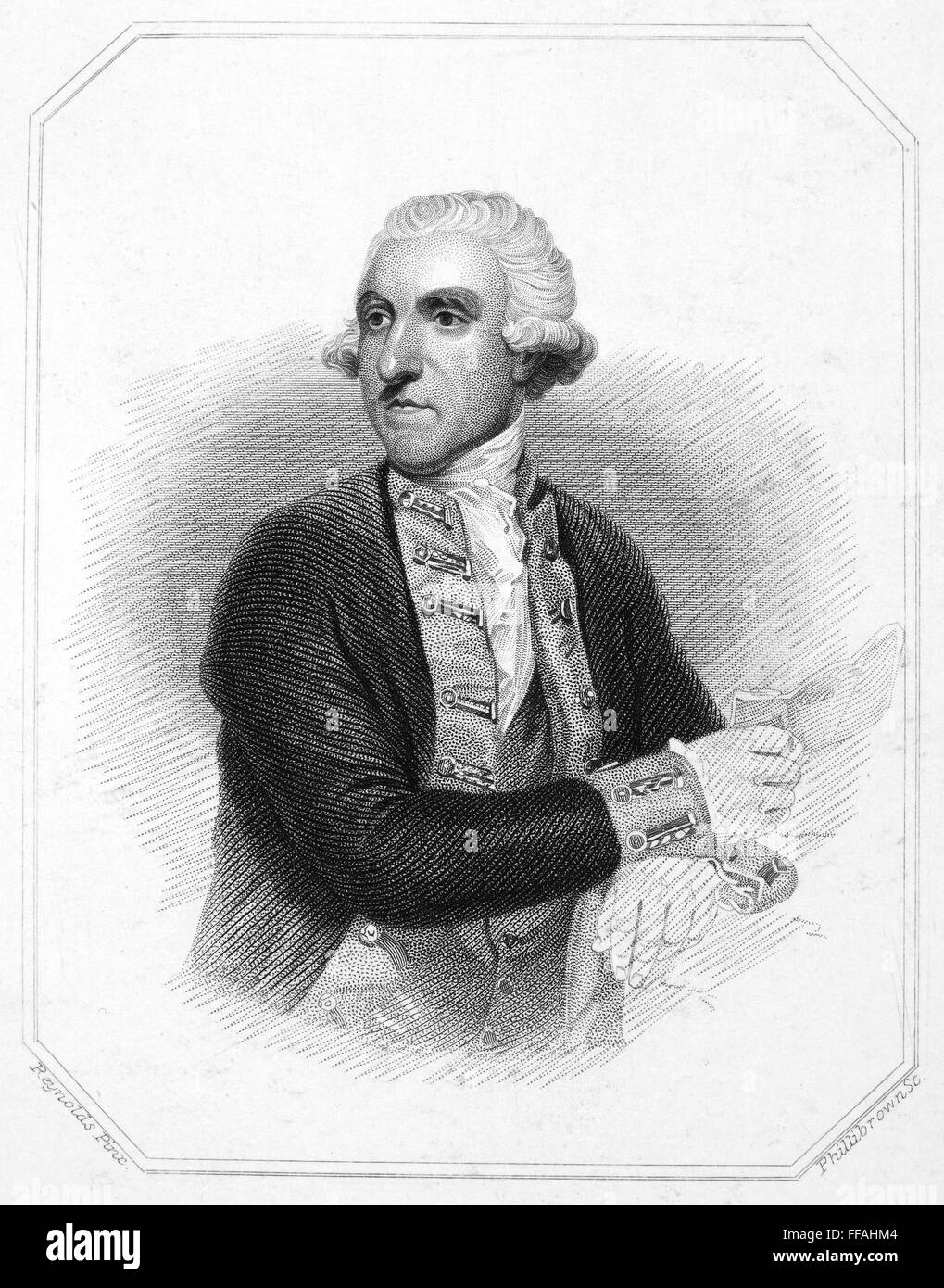 SAMUEL HOOD (1724-1816). /nFirst Viscount Hood. English admiral ...