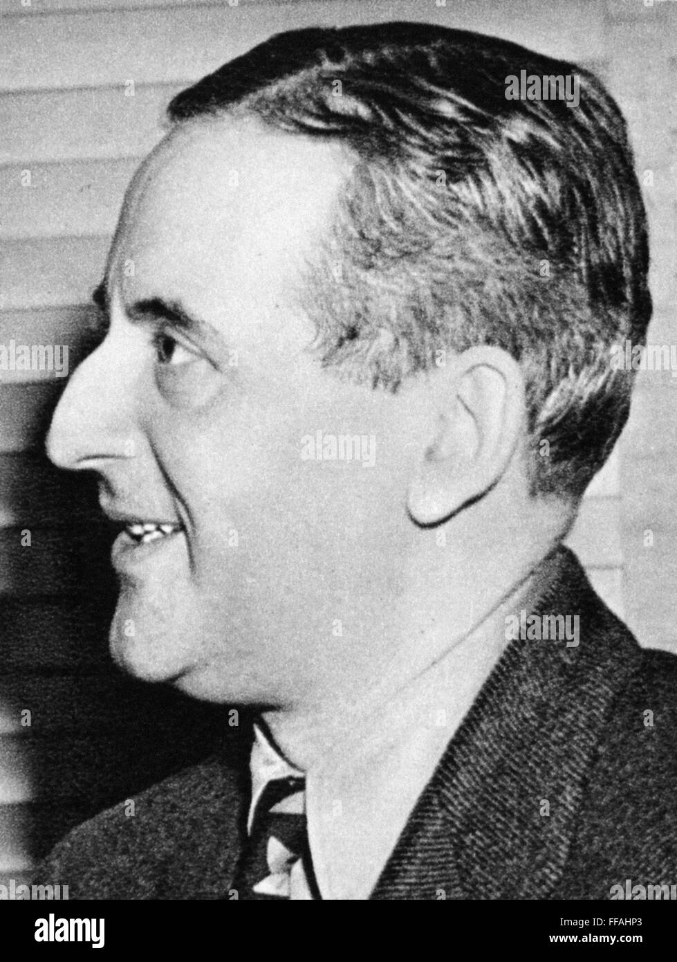 SAMUEL ABRAHAM GOUDSMIT /n(1902-1978). American (Dutch born) physicist ...