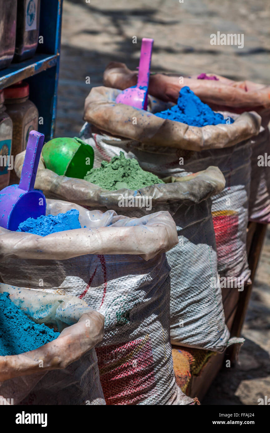 africa arrangement basket bazaar blue chefchaouen colors colours ...