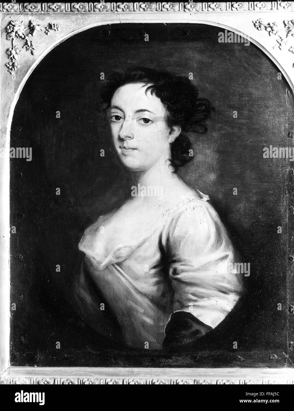 ESTHER JOHNSON (1681-1728). /nJonathan Swift's 'Stella'. Oil on canvas ...