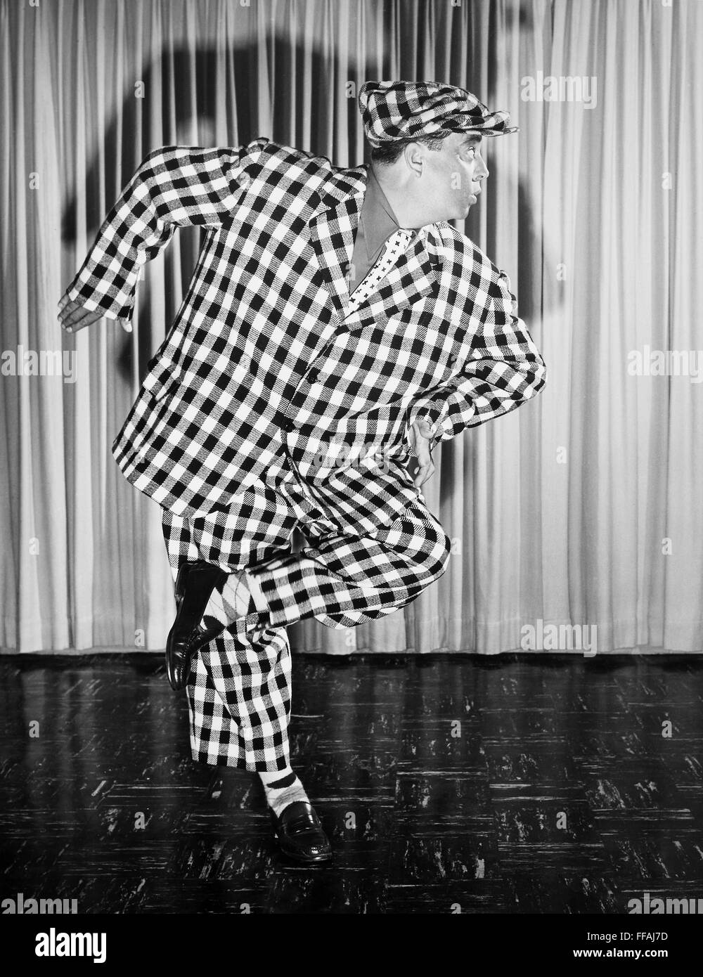 JACKIE GLEASON (1916-1987). /nAmerican comedian. In his famous 'And ...