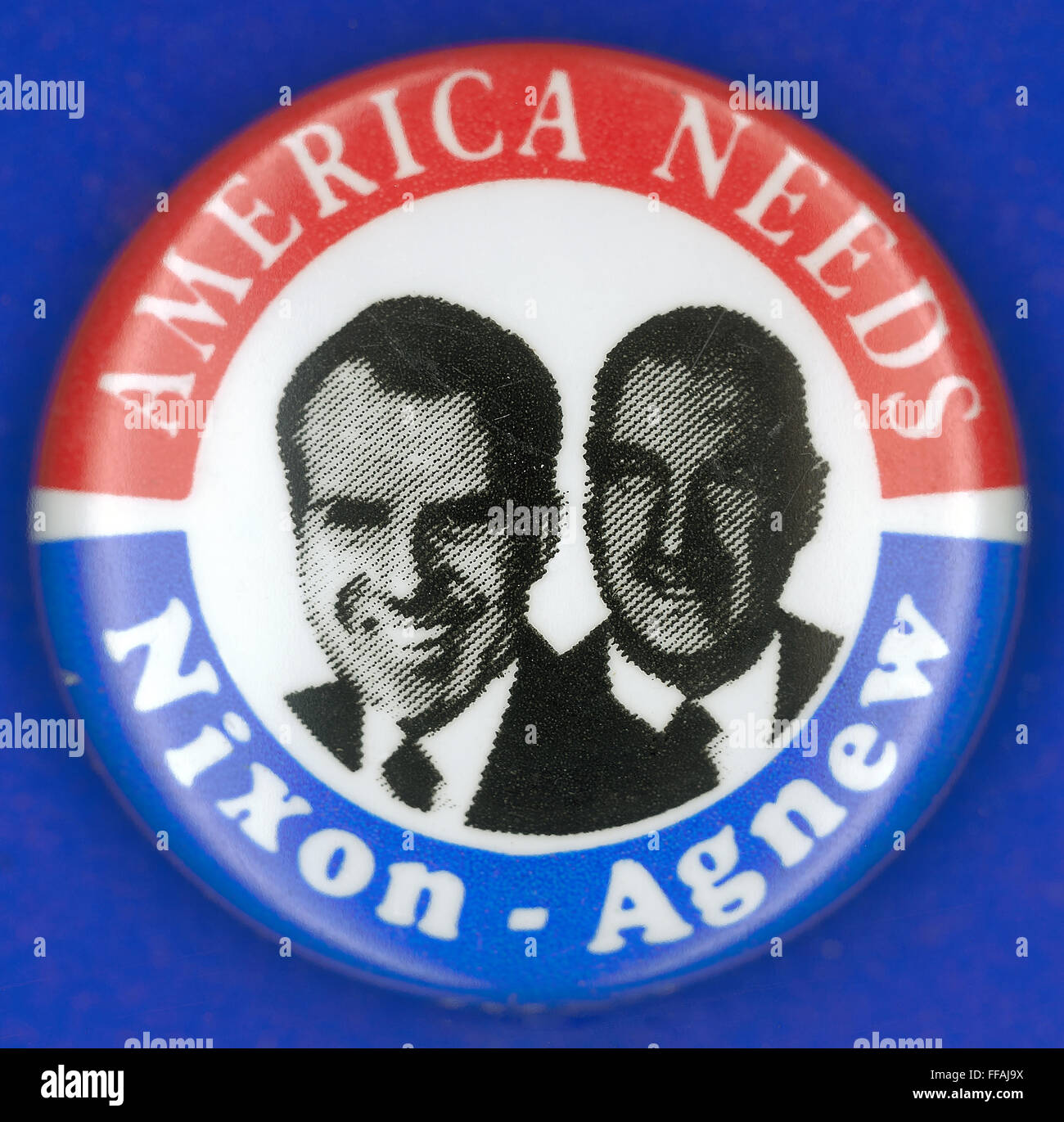 PRESIDENTIAL CAMPAIGN:1972. /nRepublican campaign button from the 1972 ...