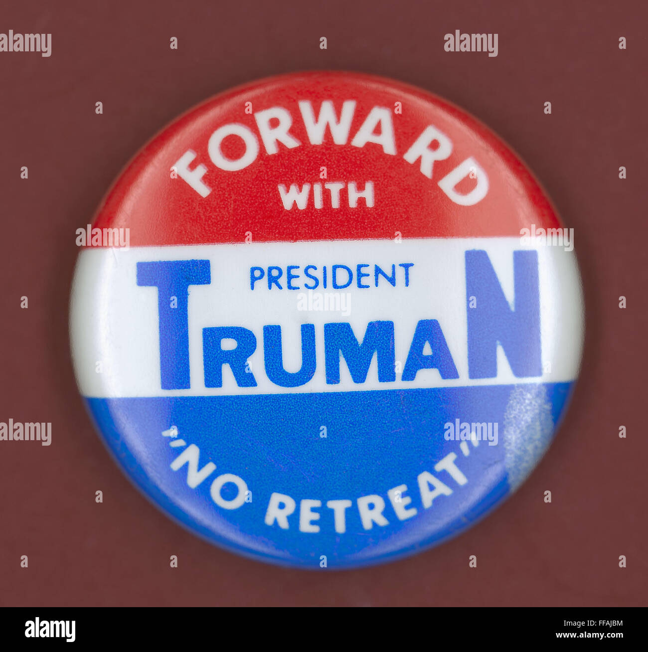 TRUMAN CAMPAIGN BUTTON. /nDemocratic presidential campaign button from ...