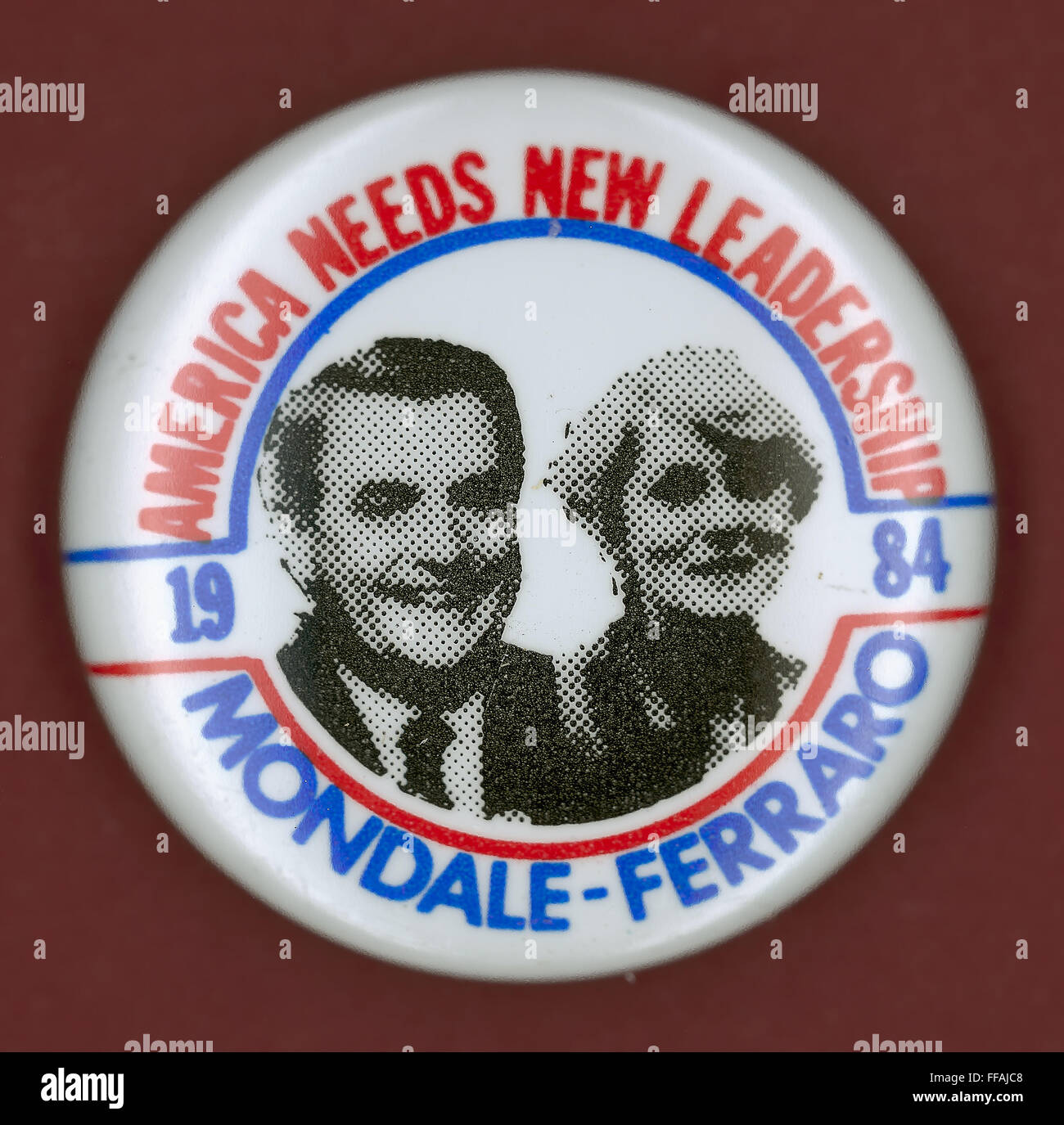 MONDALE CAMPAIGN BUTTON. /nDemocratic presidential campaign button from ...