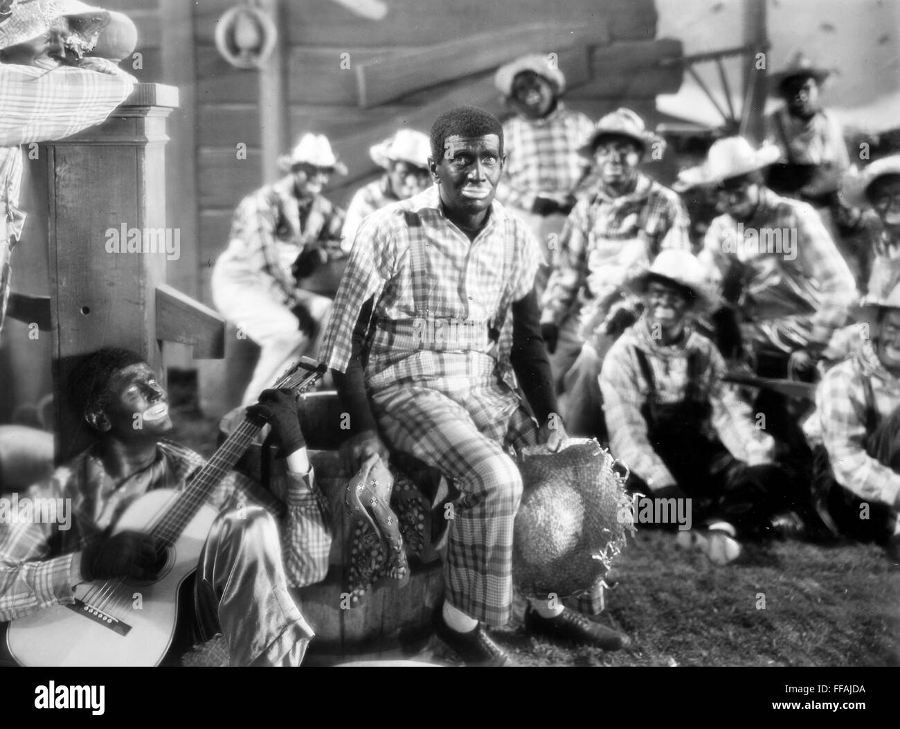 AL JOLSON (1886-1950). /nAmerican singer. In the film 'Mammy,' 1930 ...