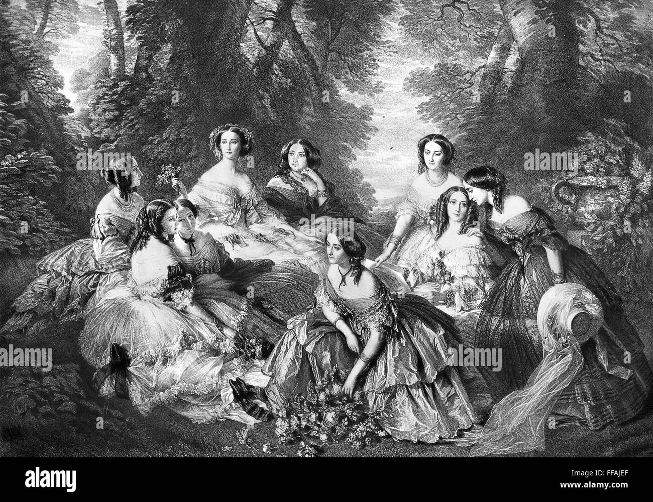 EMPRESS EUGENIE OF FRANCE /n(1826-1920). Empress of the French, 1853 ...