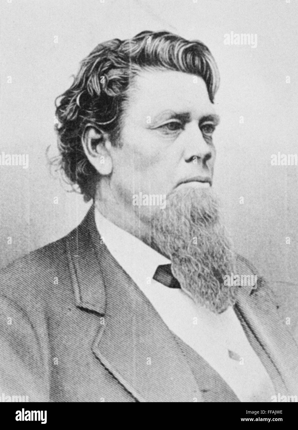 RICHARD KING (1825-1885). /nAmerican cattleman and founder of the 'King ...