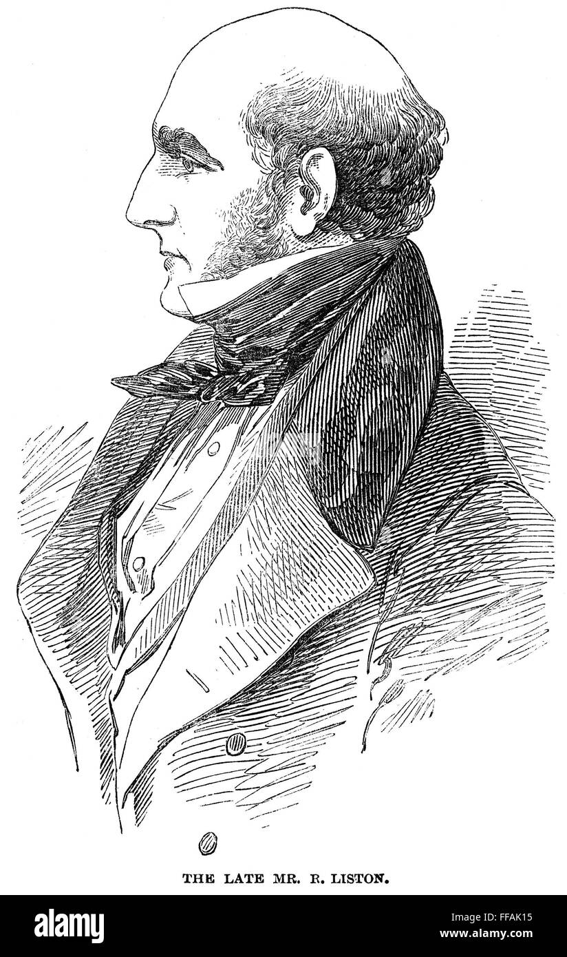 Robert liston hi-res stock photography and images - Alamy