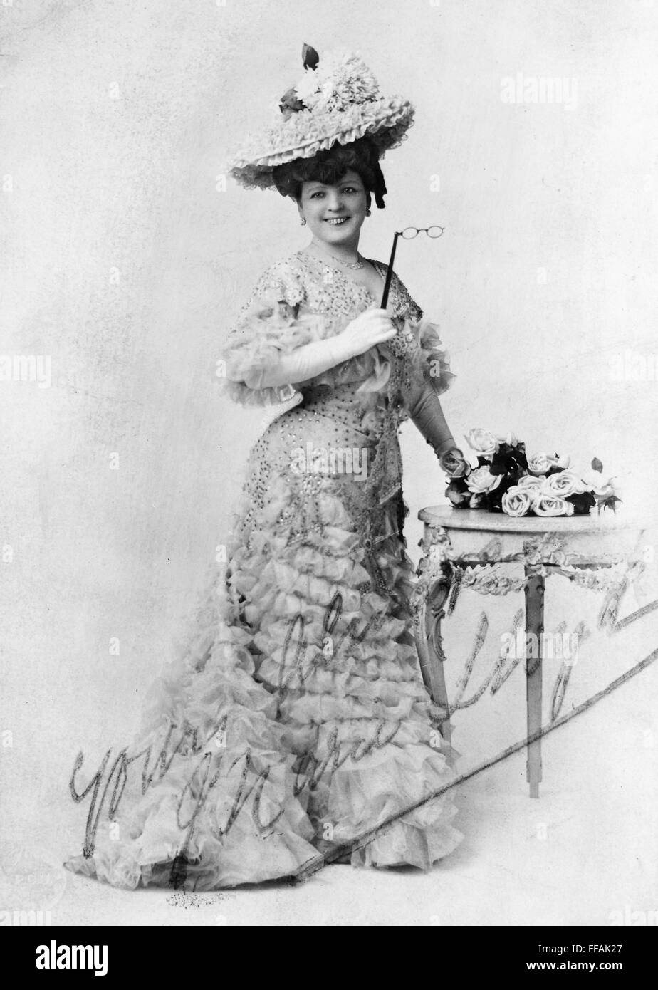MARIE LLOYD (1870-1922). /nStage name of Matilda Alice Victoria Wood ...