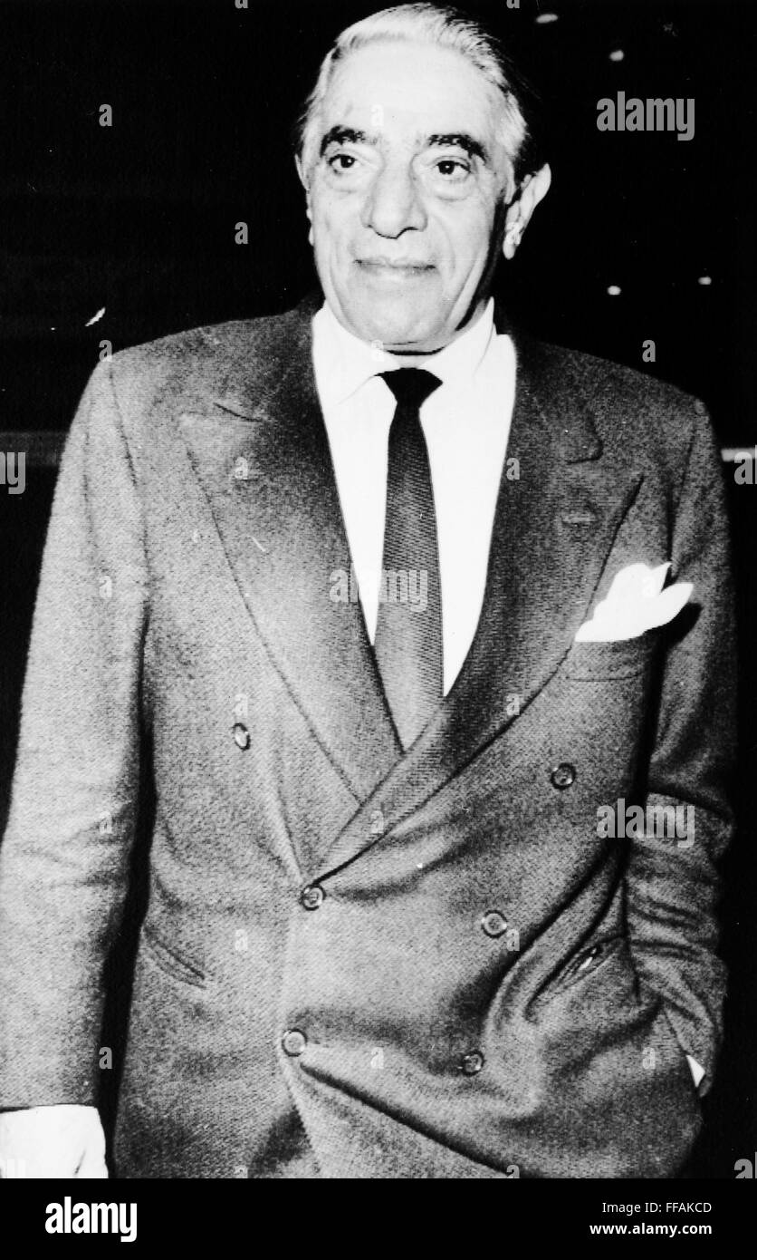 1972 aristotle onassis hi-res stock photography and images - Alamy