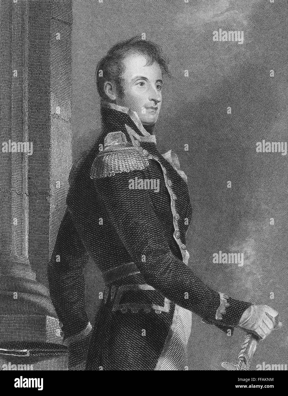 STEPHEN DECATUR (1779-1820). /nAmerican naval commander. Steel ...
