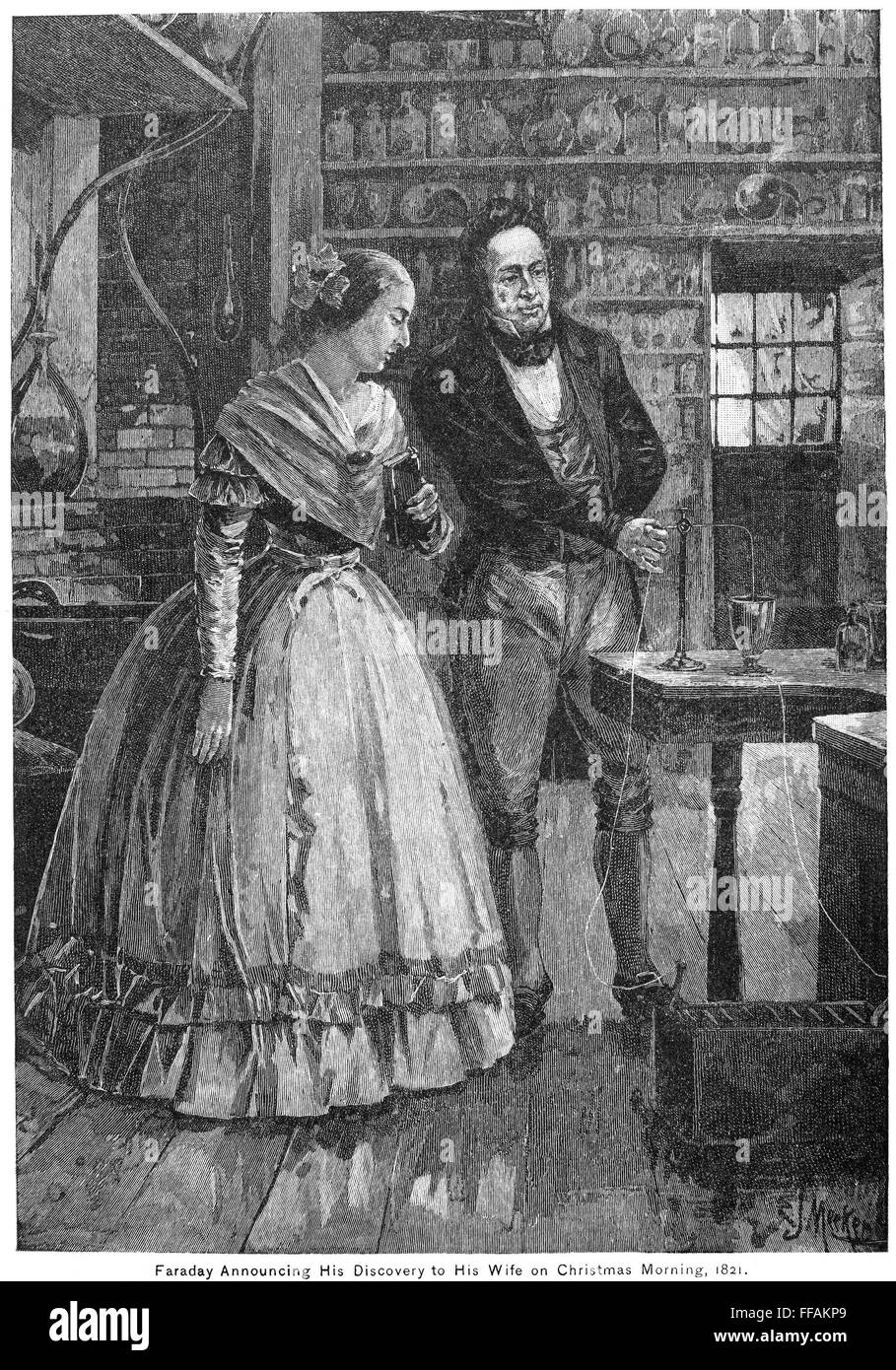 MICHAEL FARADAY /n(1791-1867). English chemist and physicist. Faraday ...