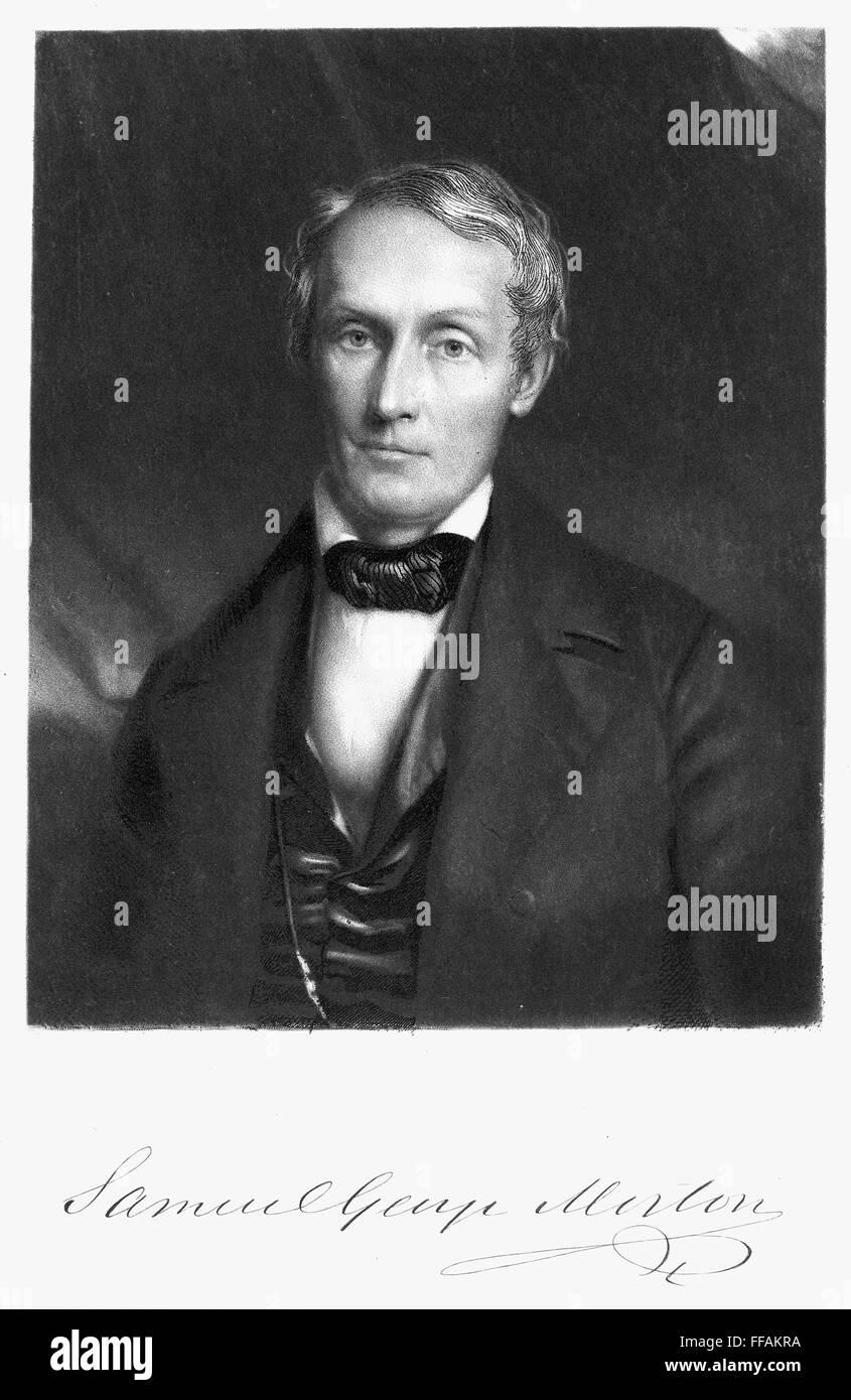 SAMUEL GEORGE MORTON /n(1799-1851). American physician and ...