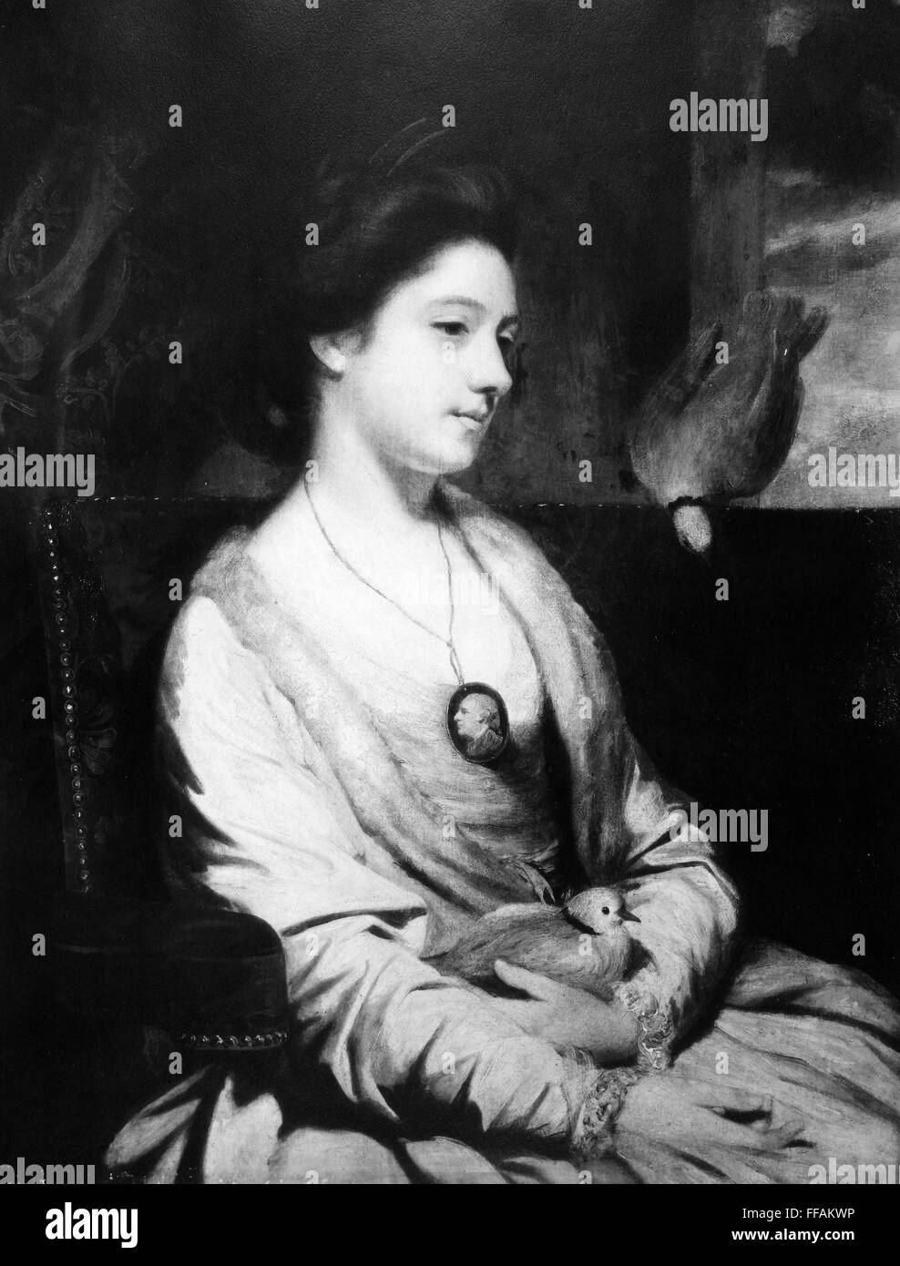 CATHERINE MARIA FISHER /n(d. 1767). English courtesan. Portrait of Miss ...