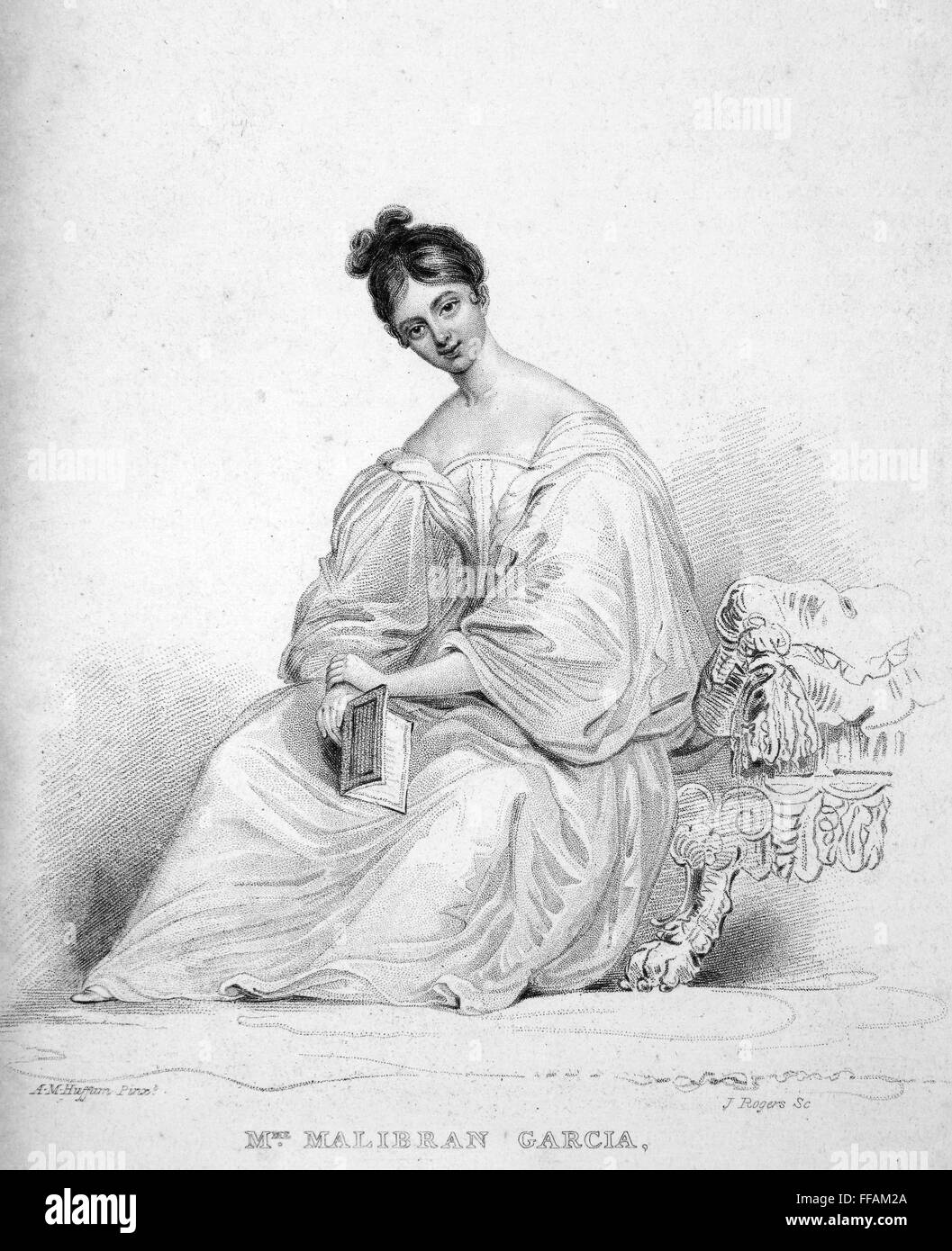 MARIA MALIBRAN (1808-1836). /nNΘe Marφa Felicitas Garcφa. French ...