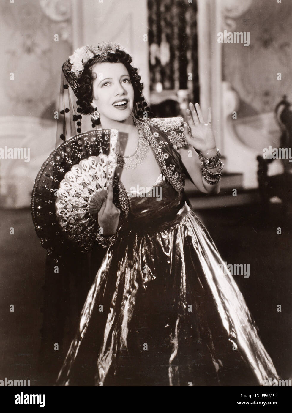 LILY PONS (1904-1976). /nFrench coloratura soprano. In the role of ...